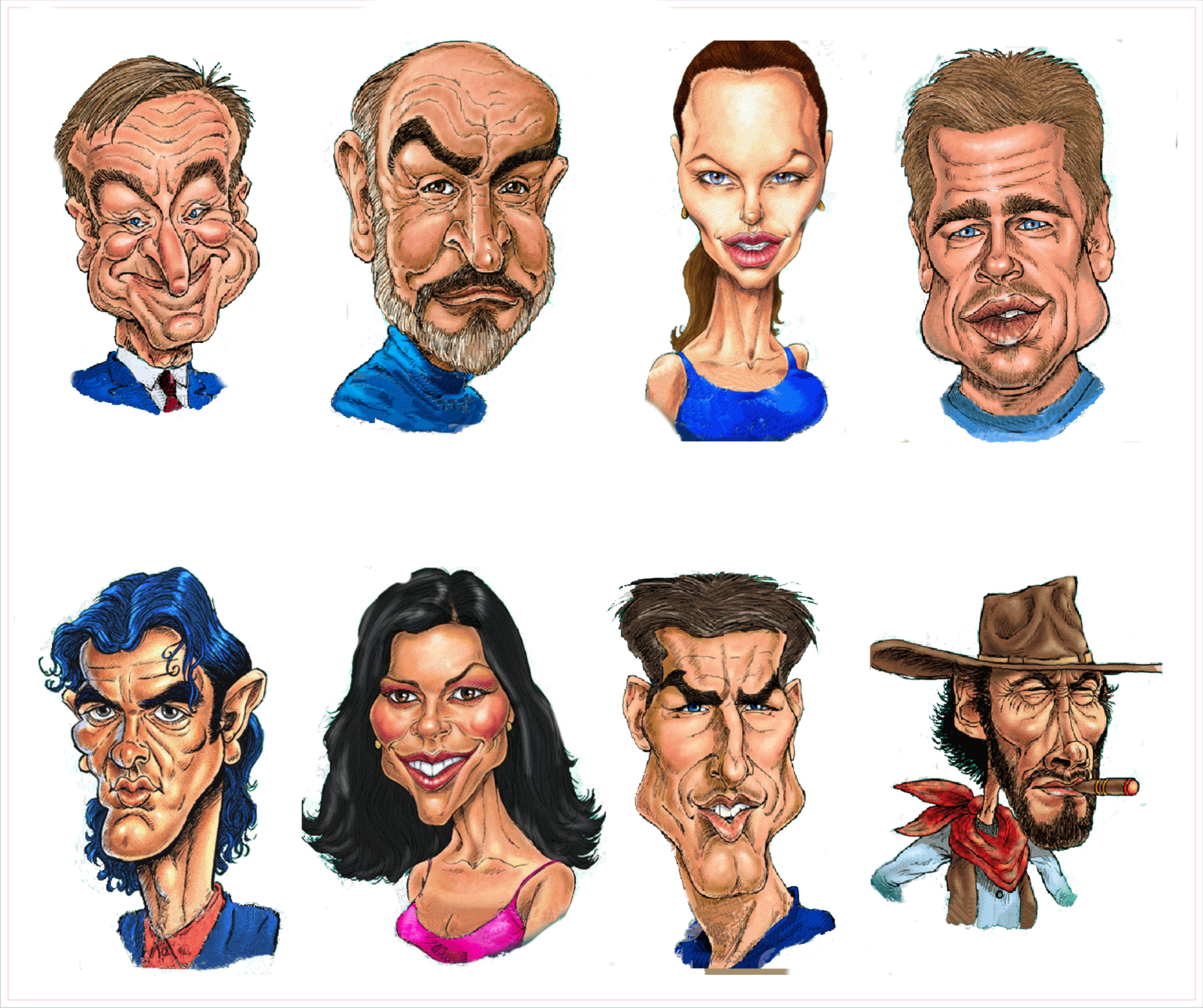 Cartoon Centre: 20 Great Caricatures of Celebrities