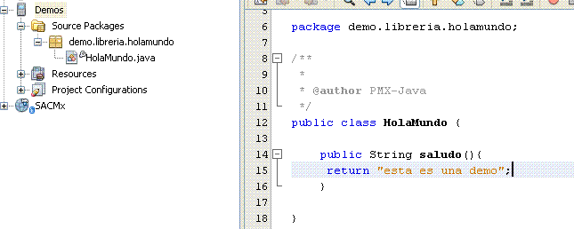 pplouis: Crear una libreria para una aplicacion Java ME
