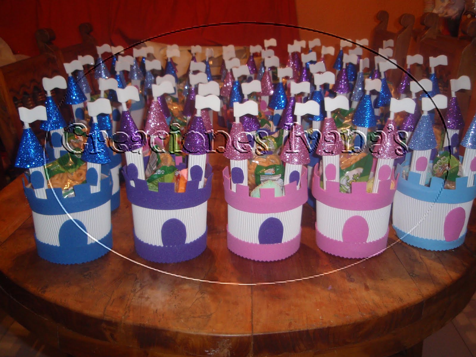 Dulceros con botes - Imagui