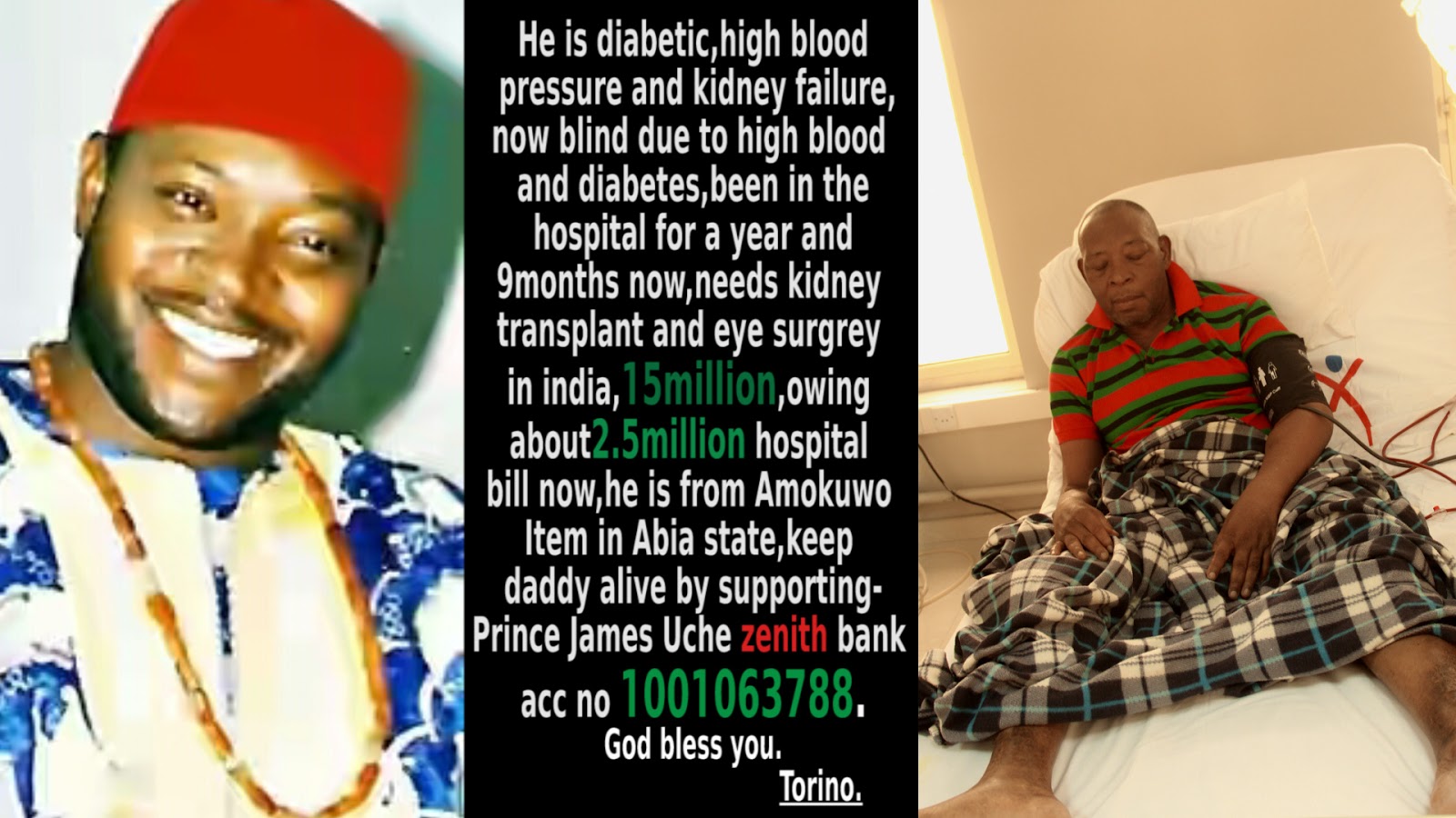 Stella Dimoko Korkus.com: Children Of Sick Nollywood Actor Prince James ...