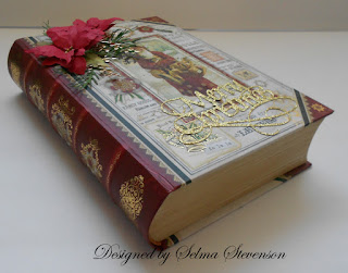Selma's Stamping Corner and Floral Designs: Decorated "Book" Box