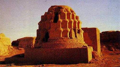 Gaochang, Xinjiang, China: The ancient city along with Silk Road ...