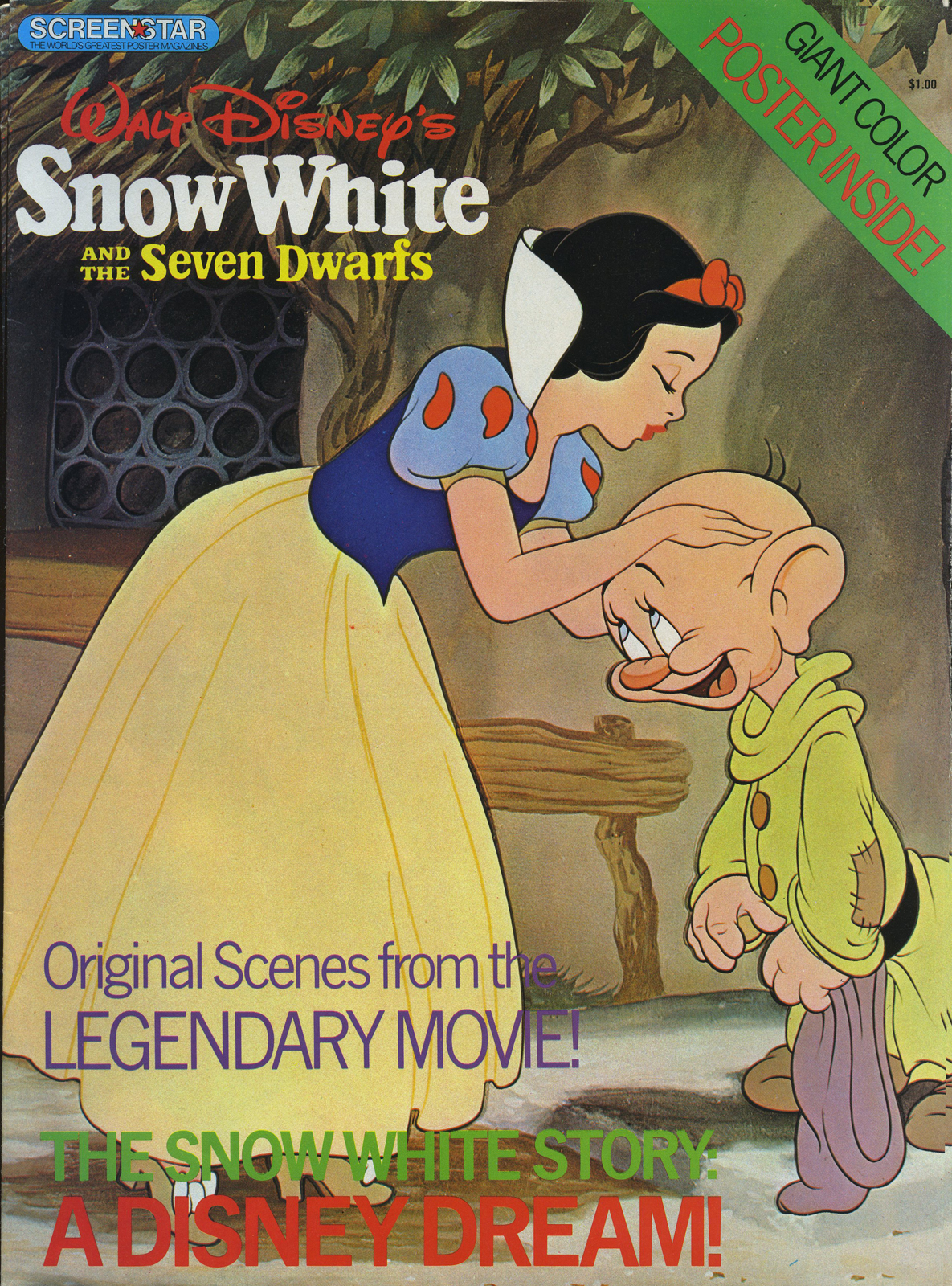 Filmic Light - Snow White Archive: 1975 Screenstar Poster Magazine