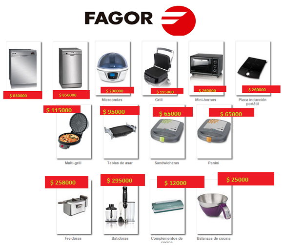 DIservi: Catalogo Fagor