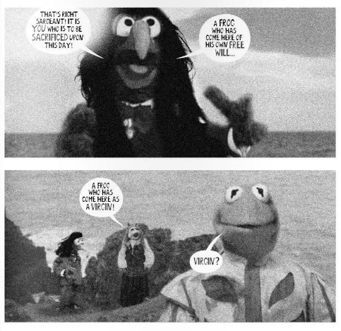 In The Mouth Of Dorkness: Dork Art: A Muppet Wicker Man