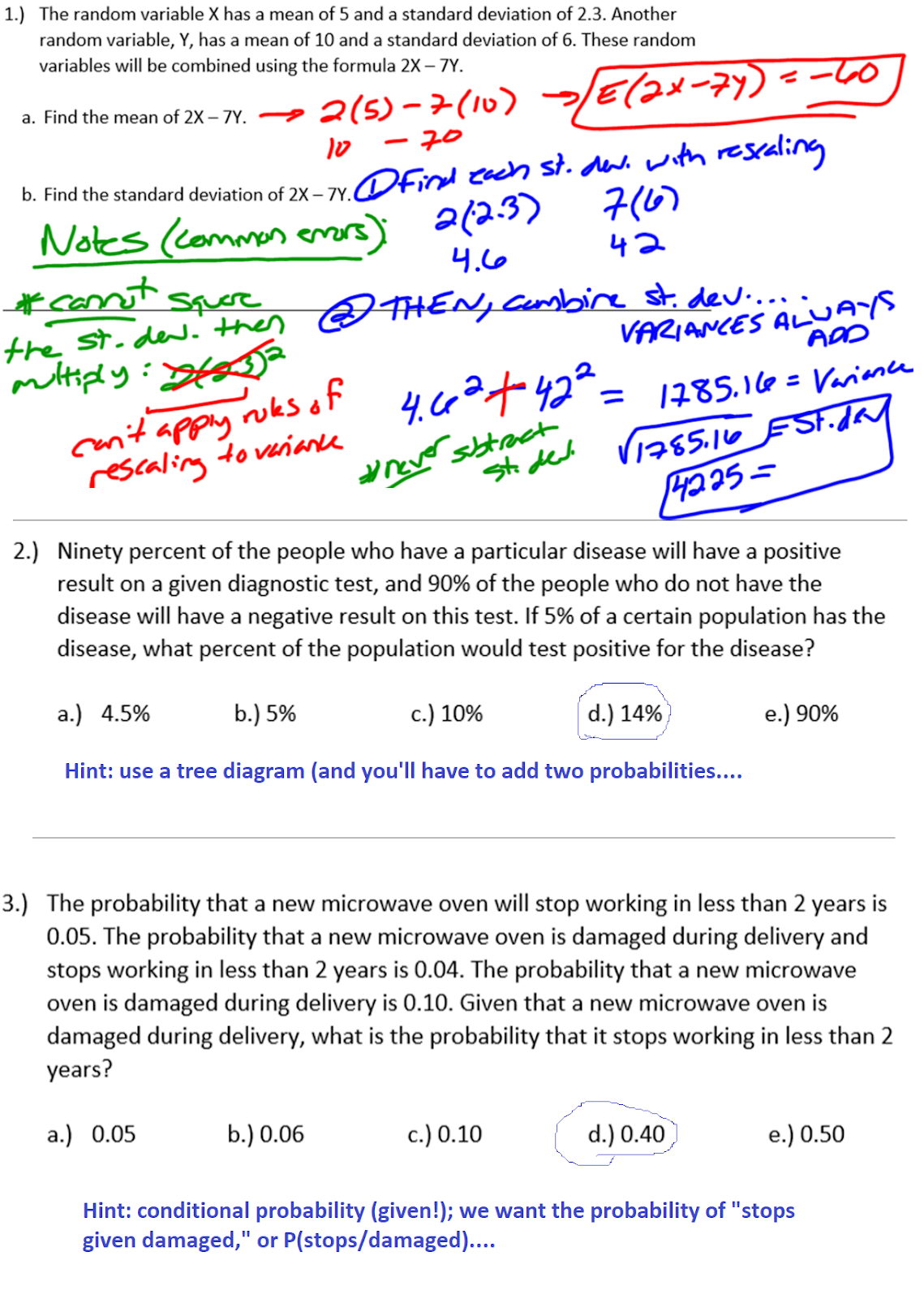 EHHS AP Stat: Midterm Stuff!