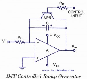 How to make a Sawtooth Wave Generator using Op-Amp 741 IC? - Electronic ...