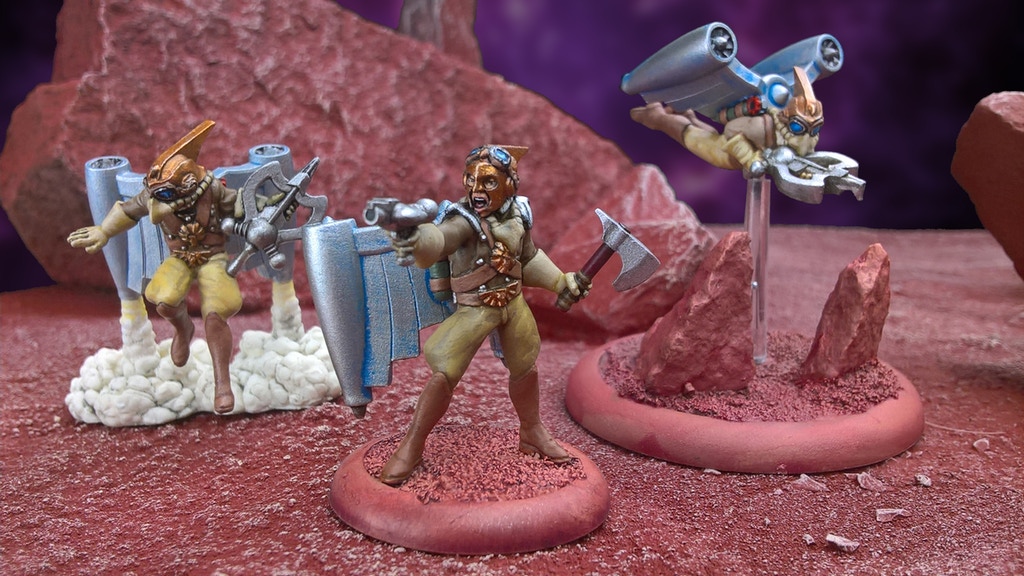 Tabletop Fix: Cold War Miniatures - Hawkmen Kickstarter