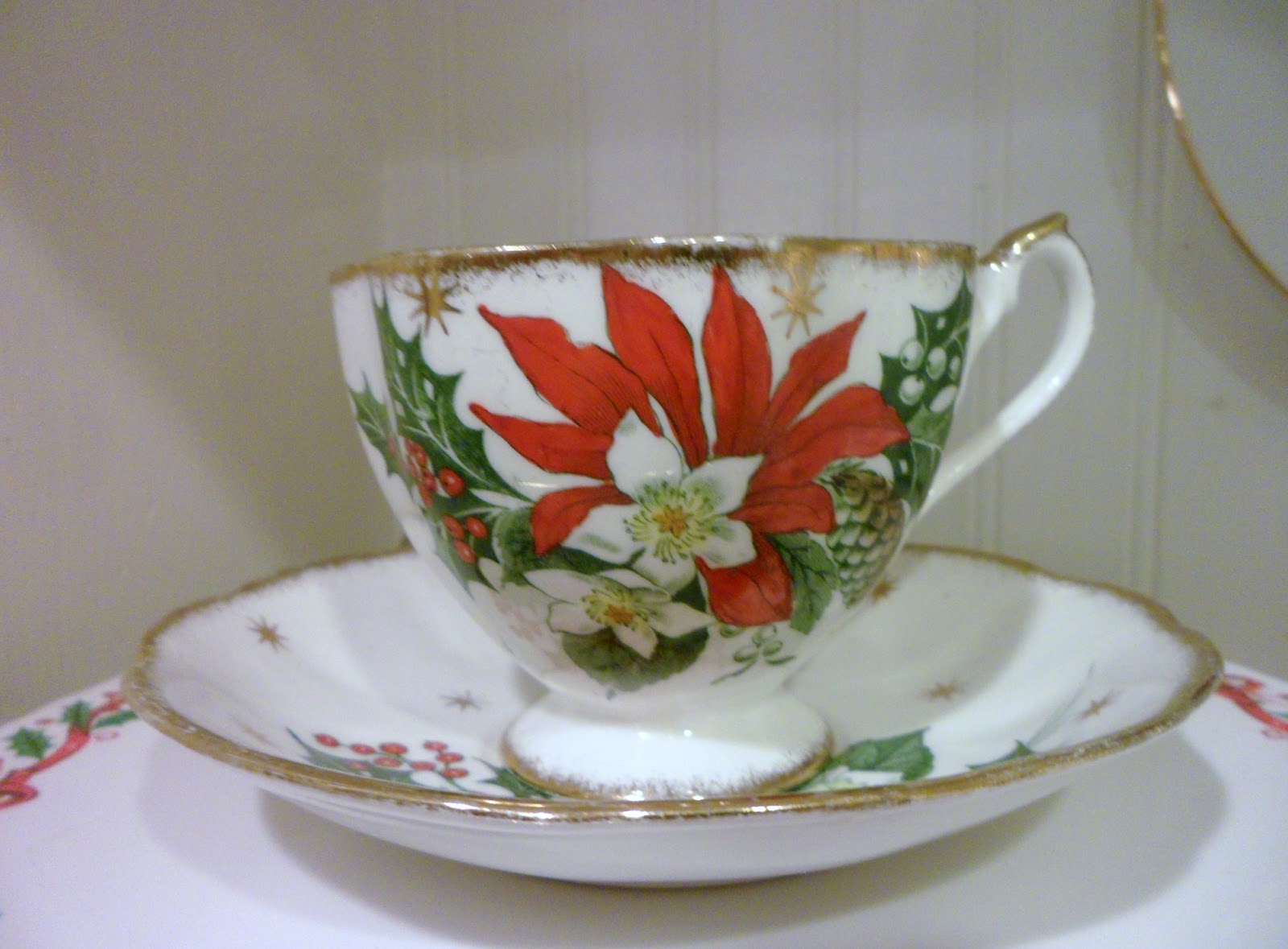 Blessings From Our Nest: Christmas Tea Cup