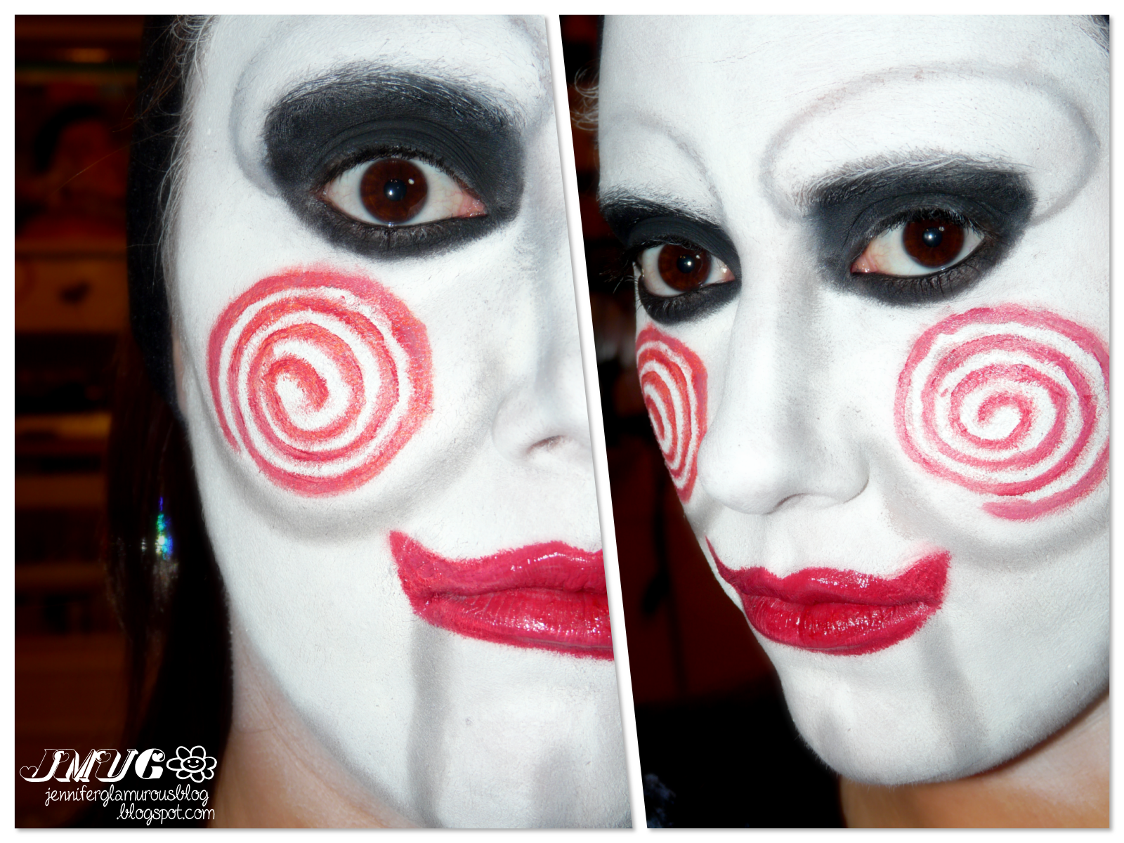 ♥ Jennifer Make Up Glam ♥: * LOOK HALLOWEEN (1): Look SAW (Actualizado ...