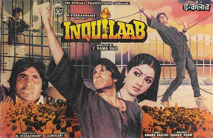 Sridevi: Sridevi's sizzling sari stylin' in Inquilaab (1984): Sri's ...