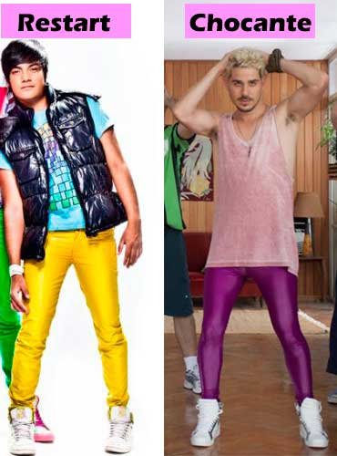 Figurino: Chocante filme