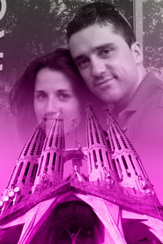 Diário do Calimero: Photoshop: Montagem com duas fotografias e Foto rasgada