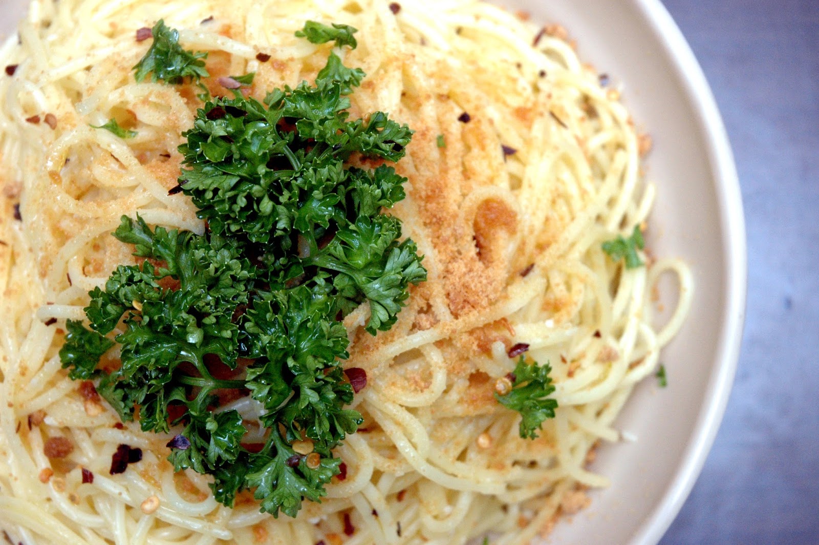 DUDE FOR FOOD: In the Kitchen with Filippo Berio: Pasta Aglio, Oglio ...