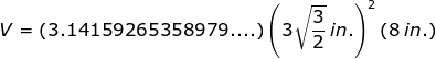 Math Principles: Right Circular Cylinder Problems, 14