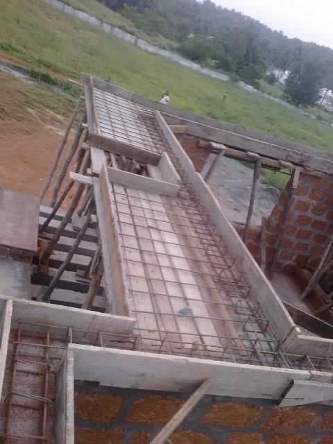 Bhanudas @ Pathiripala, Palakkad: First Floor Lintel Casting And Floor PCC