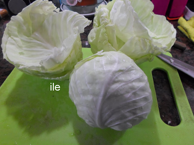 Niños envueltos en hojas de repollo - La cocina de ile