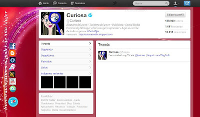 Publica tu CV en Twitter con TwicVer ~ Curioseando