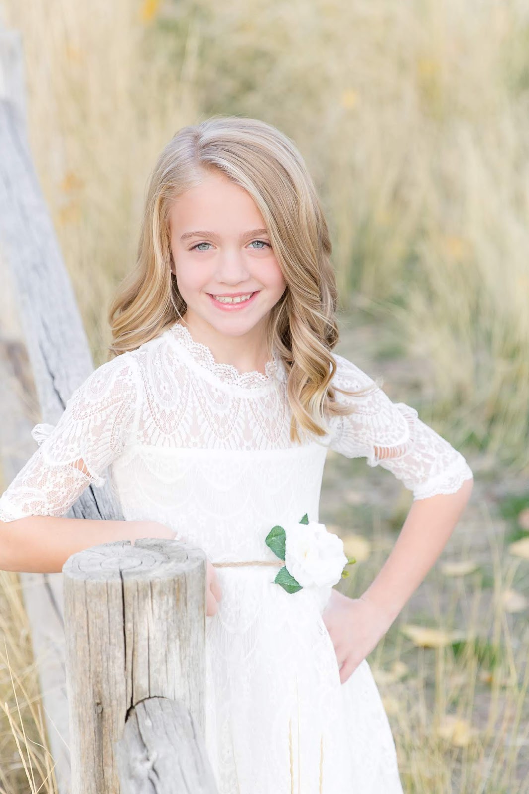 Laurie Coleman Photography: Golden Light Field LDS Baptism Mini Session ...