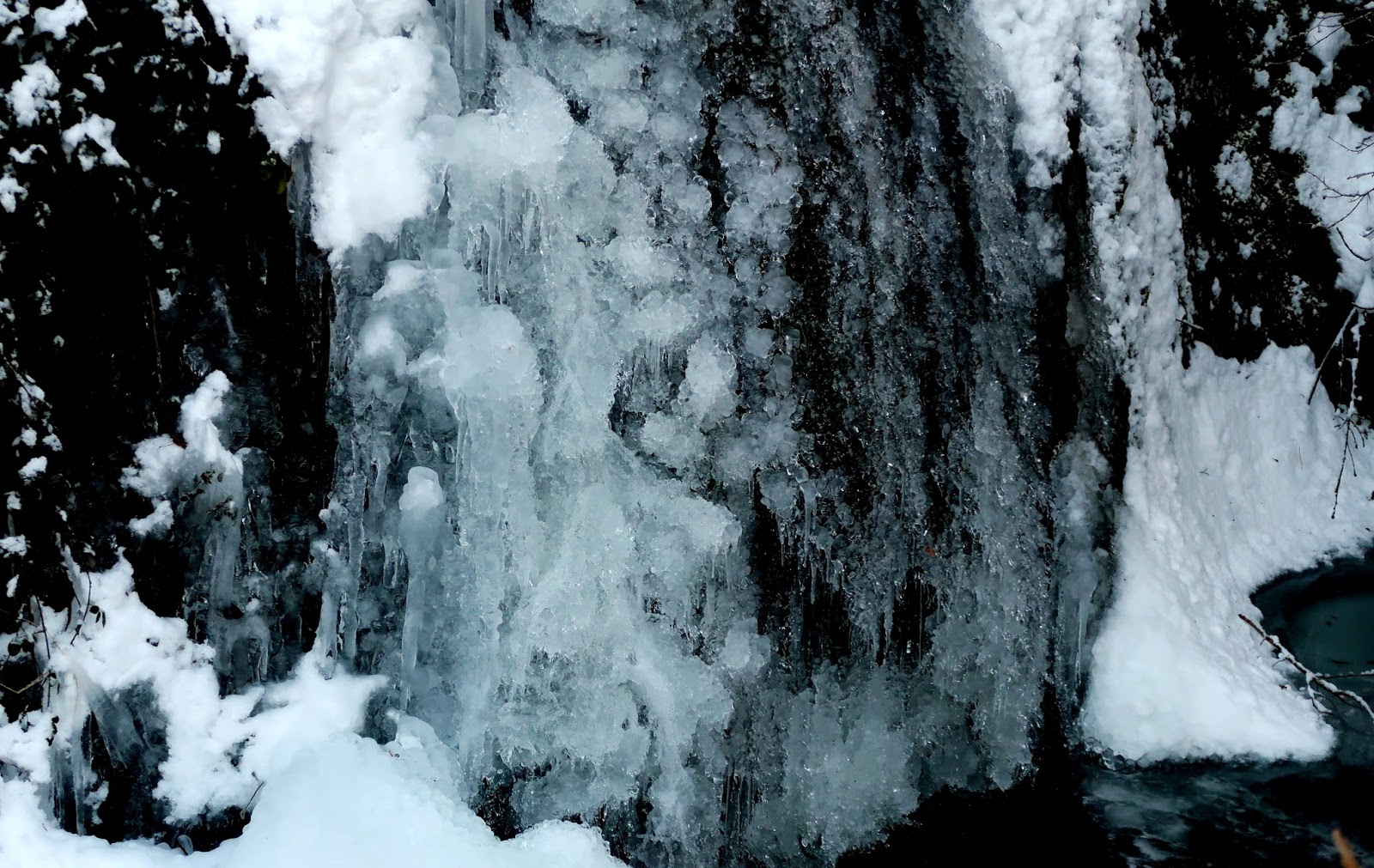 trekking de bernard: Neige, glace et ciel bleu que du bonheur