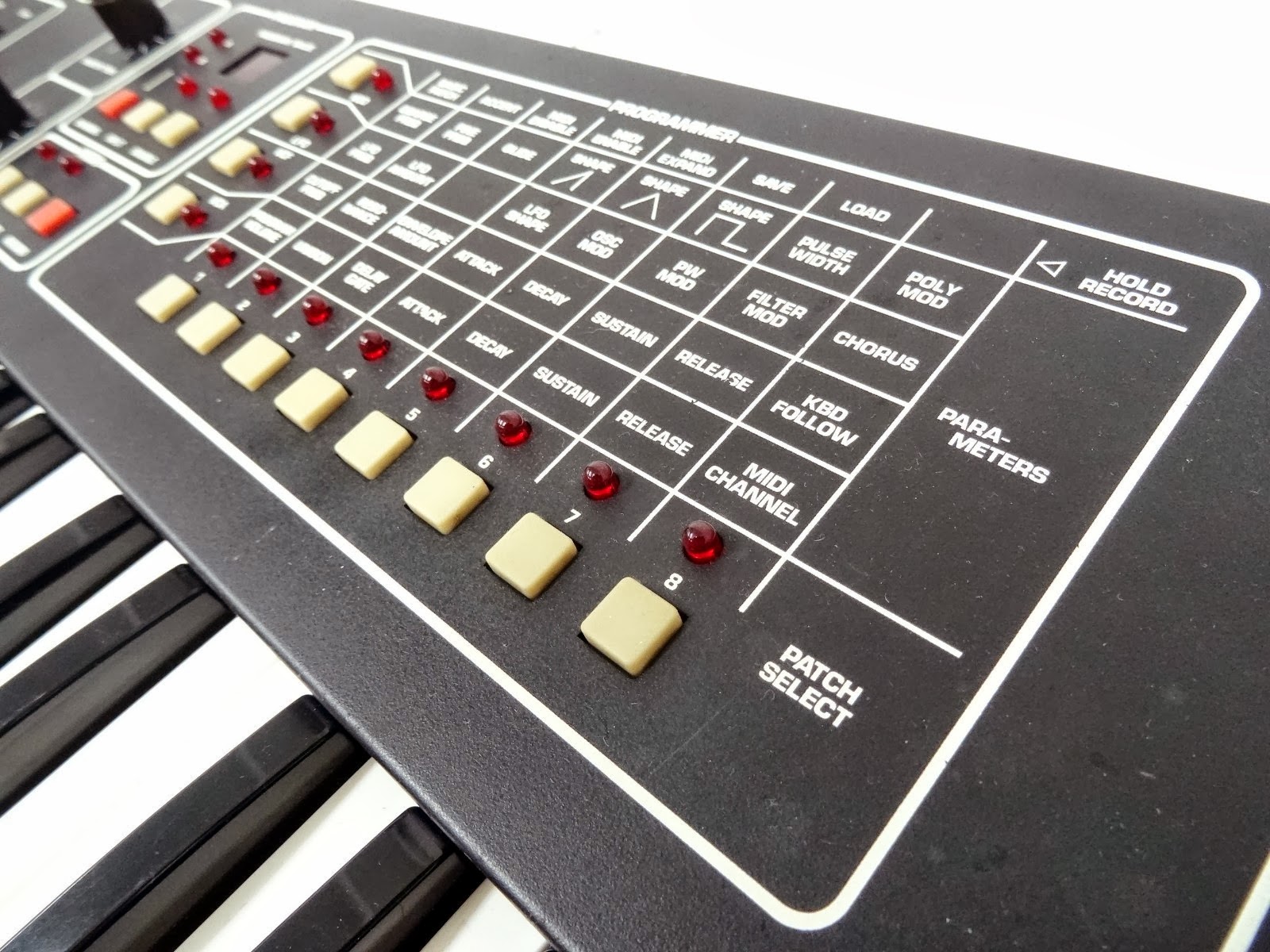 MATRIXSYNTH: Sequential Circuits PRO-8 Vintage Analog Synthesizer SN 02117