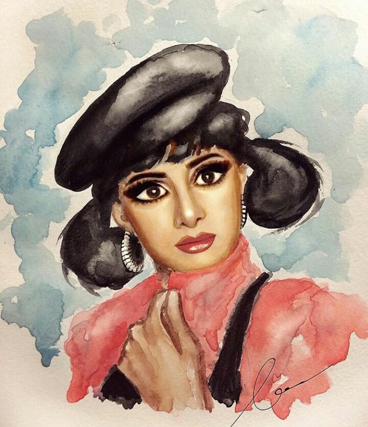 Sridevi: Sridevi fan art