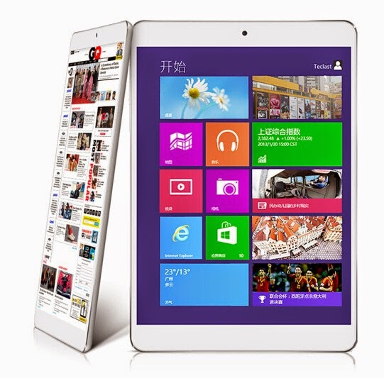 Tablet PC di Marca: TECLAST X89 dual boot 7.9 pollici Retina schermo ...