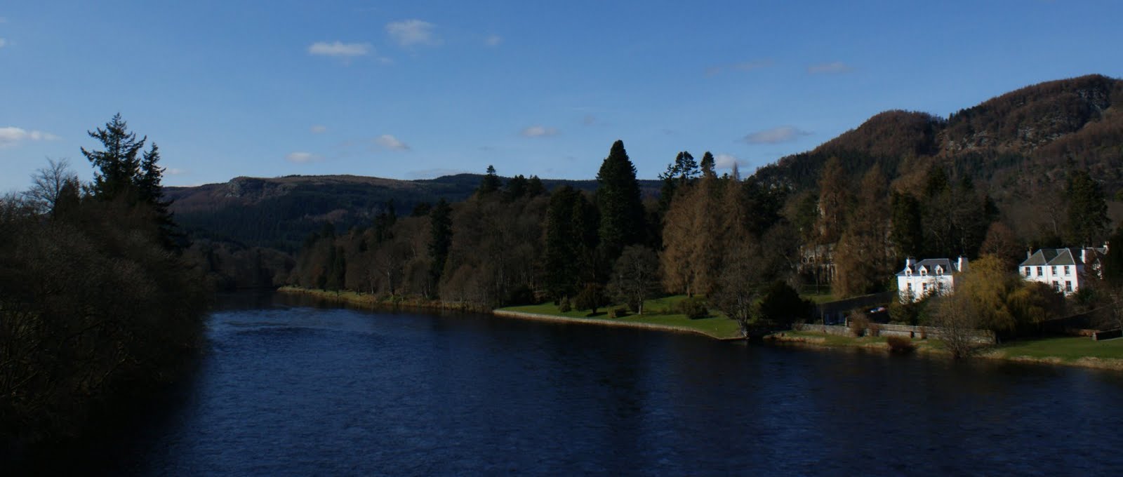Tour Scotland: Tour Scotland Photograph River Tay Dunkeld March 24th