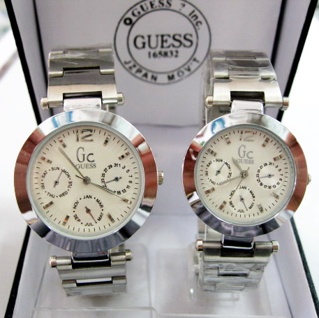 DUNIA WATCH: JAM TANGAN GUESS COUPLE 202