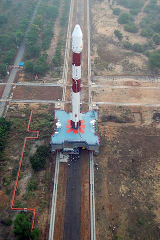 ISRO HAS SUCCESSFULLY LAUNCHED PSLV - C16 TODAY APRIL 20