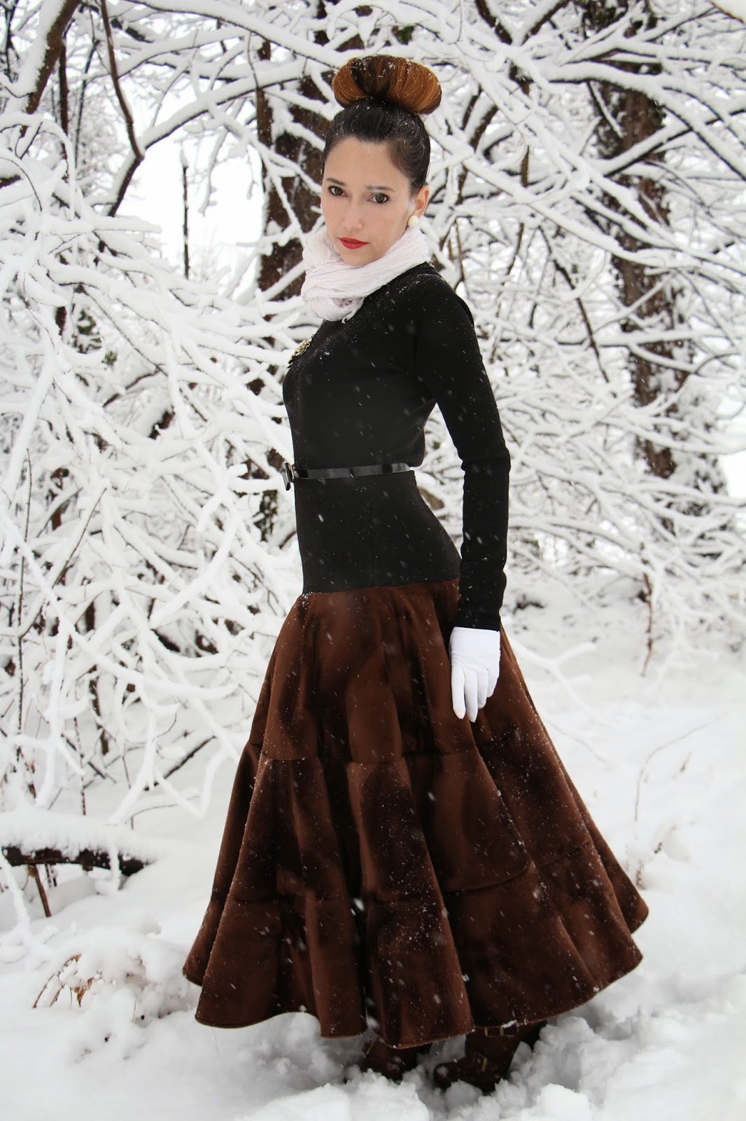 Grosgrain: Steam Train Skirt Pattern!