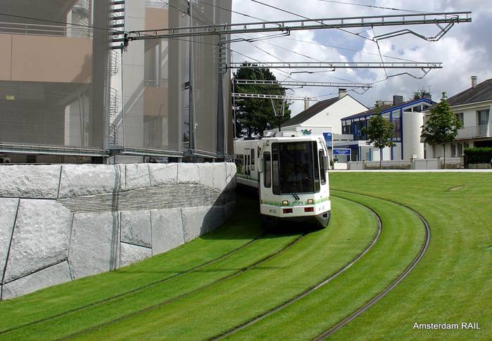 Beautiful Green Tramways in Europe