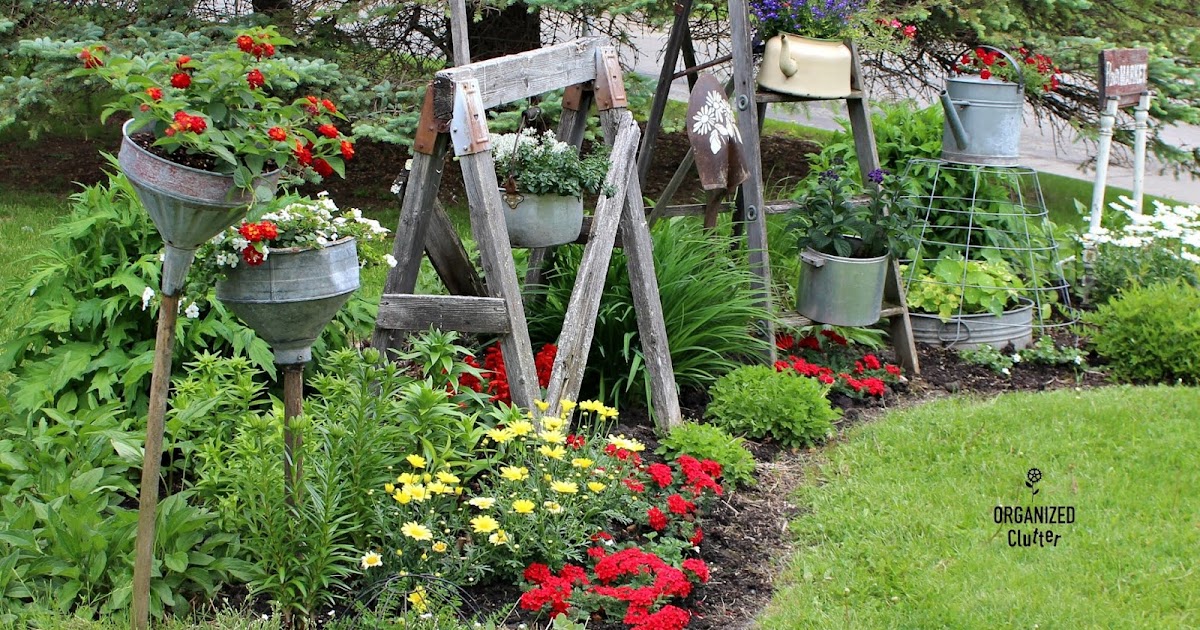 Junk Gardening: A Collection of Cool Junk with Amazing Flowers ...