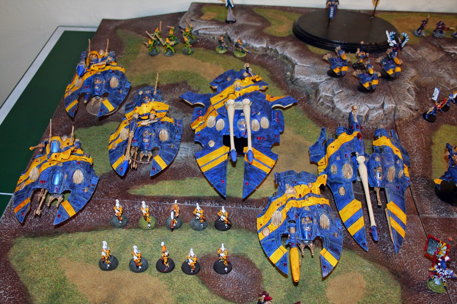 Florida Miniature Painting: Eldar Alaitoc Army Update
