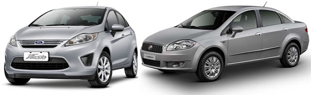 Ford New Fiesta 1.6 por R$ 55.770 ou Fiat Linea Essence por R$ 56.700?