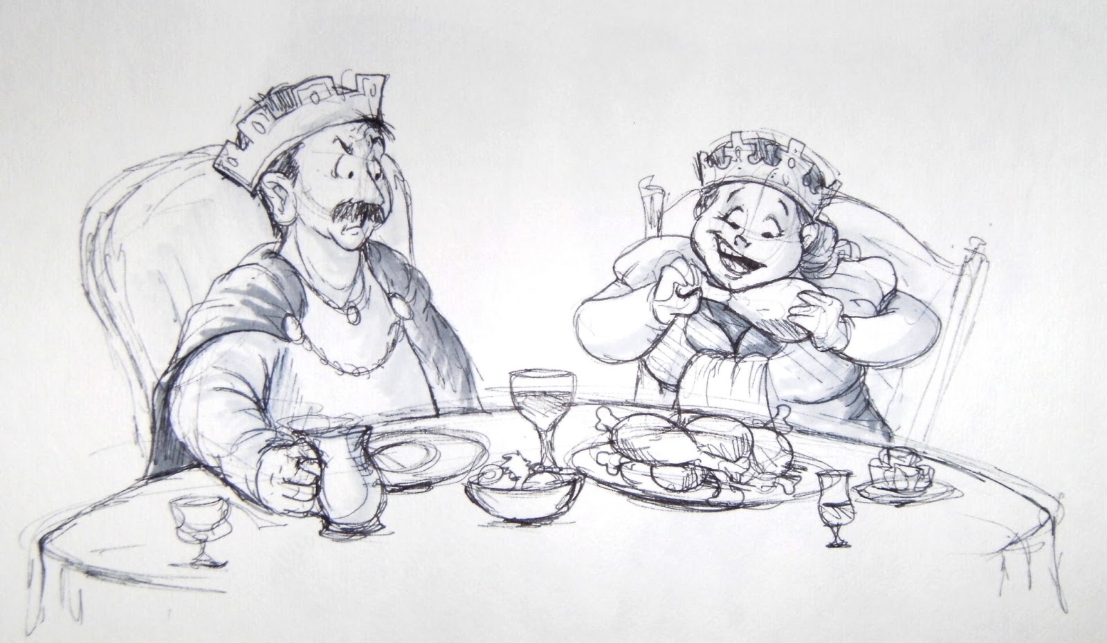 The Art of Danielle Mahaffey: The King and Queen