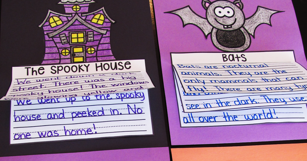 Miss Giraffe's Class: October Writing Crafts for Kids