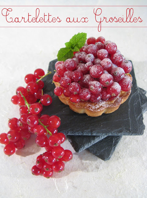 J'en reprendrai bien un bout...: Tartelettes aux Groseilles