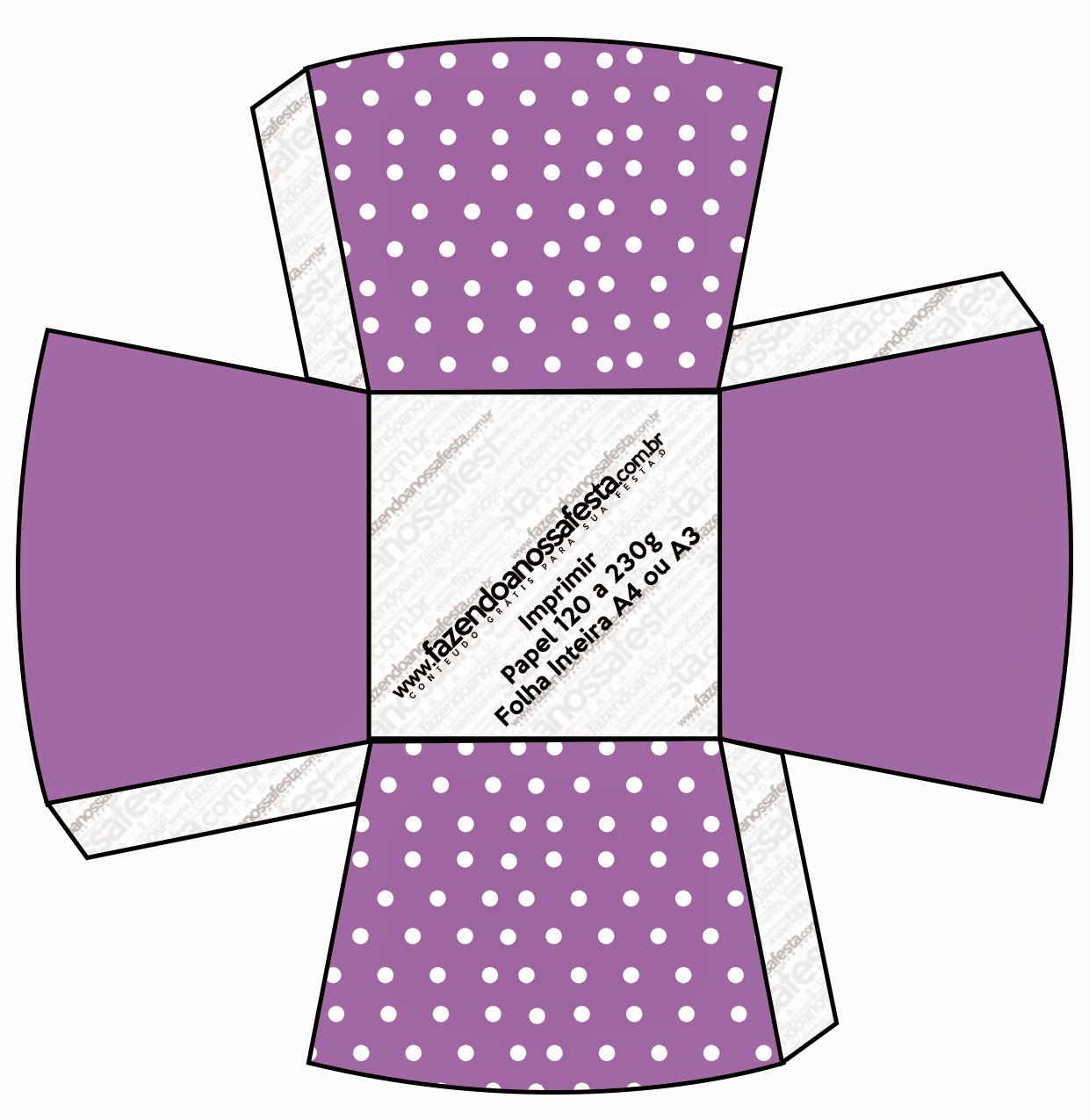 Purple and Gold: Free Printable Boxes. | Oh My Quinceaneras!