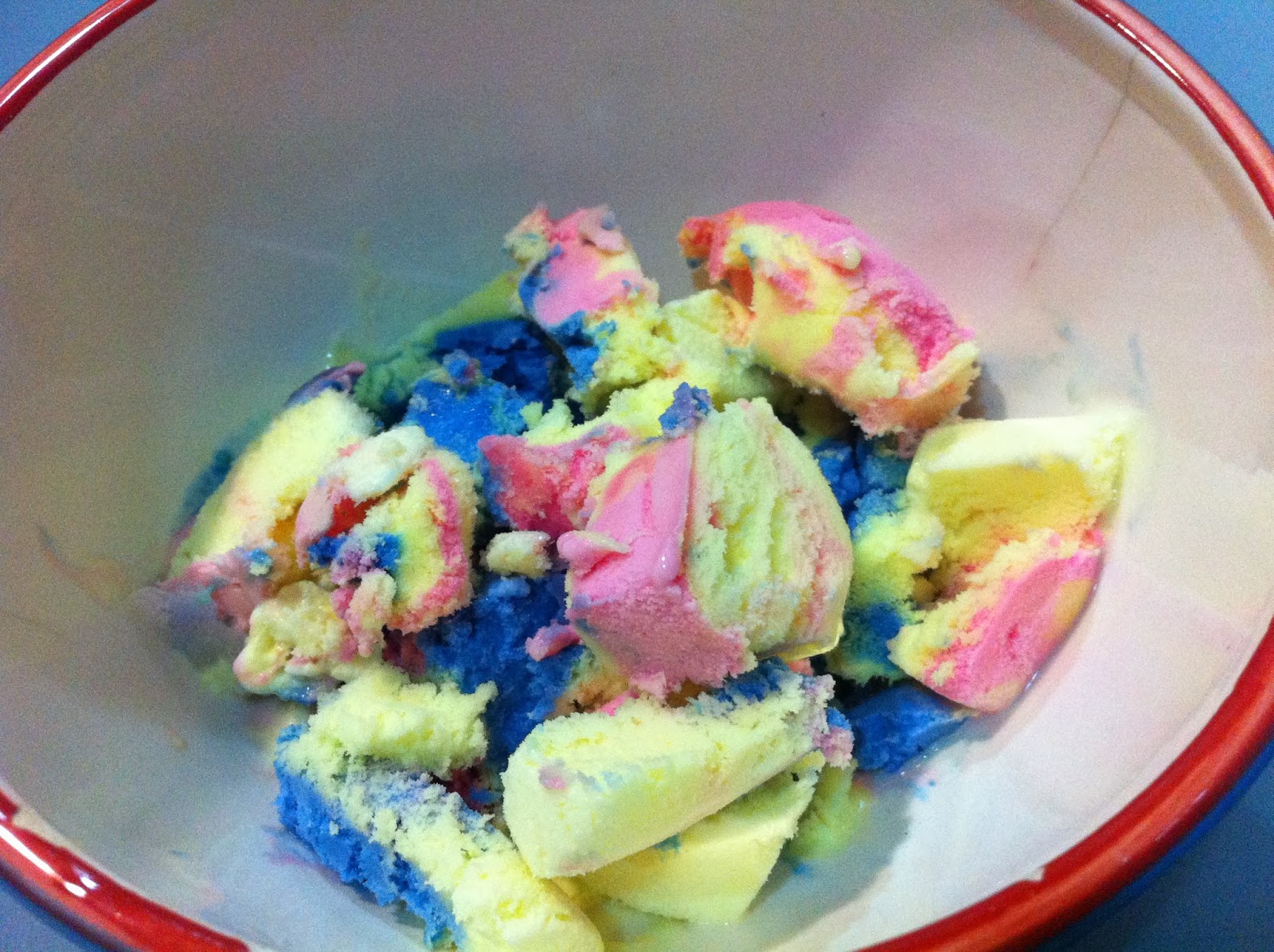 Recetillas Facilillas: Helados multicolor