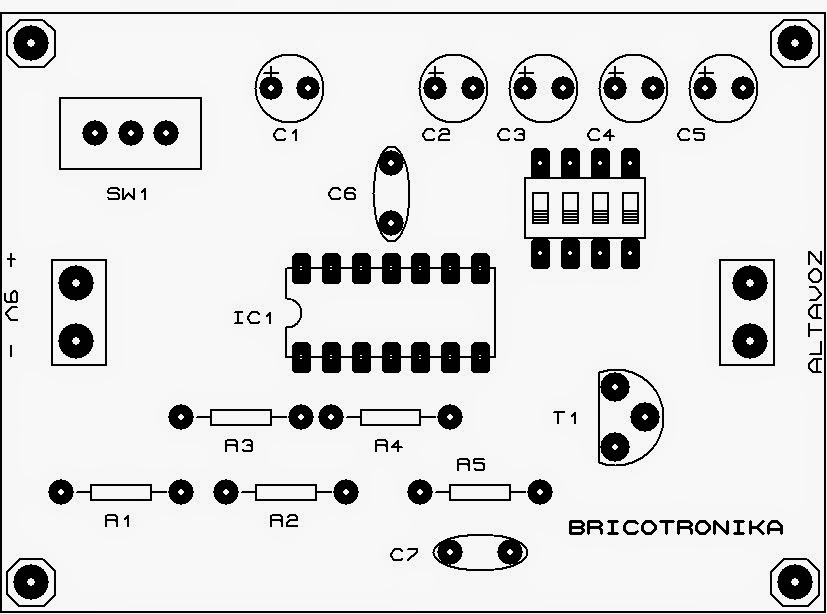 Bricotronika: Sirena multitono con NE556