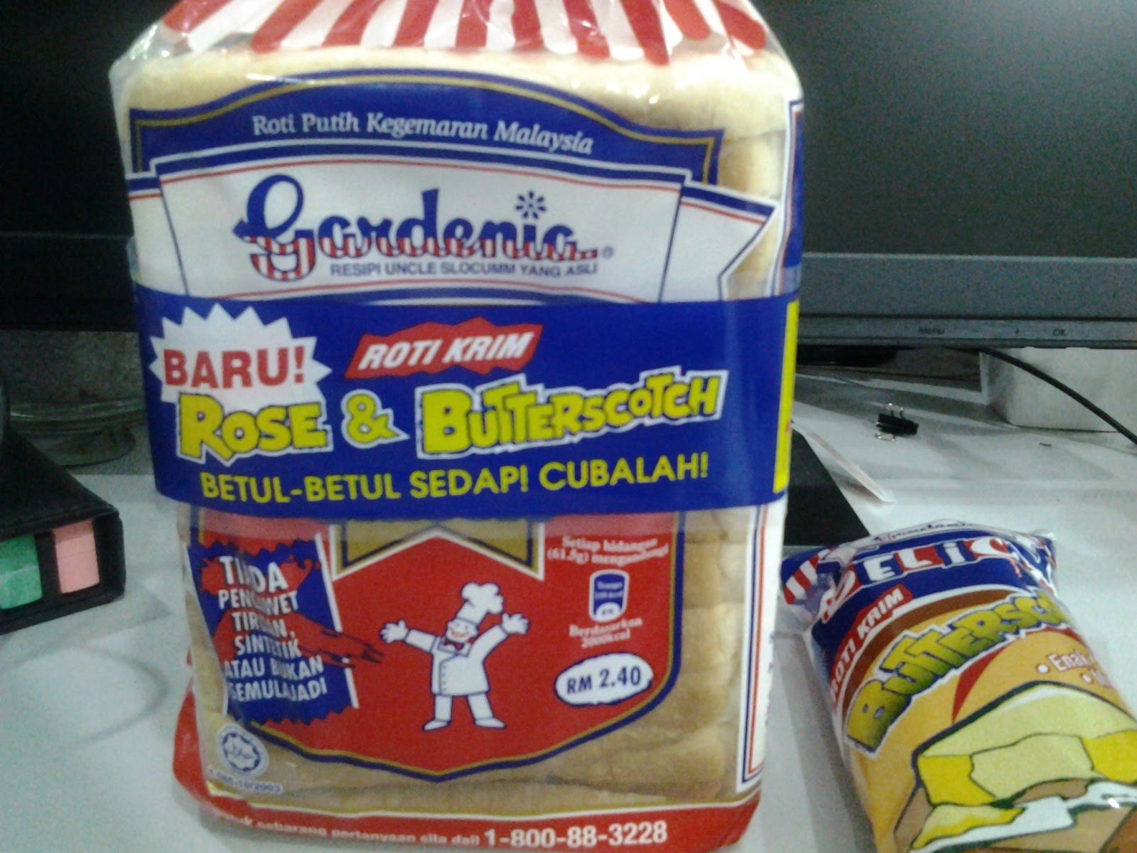 Roti Krim Delicia Butterscotch - Setiap Hari Penuh Kebahagiaan