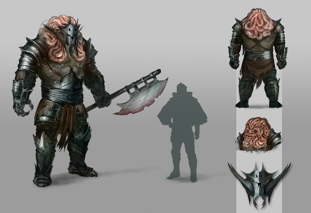 Marthe sketches: Gilgamesh - Character Designs