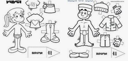 EL RINCÓN DEL APRENDIZAJE: LA ROPA, colorear