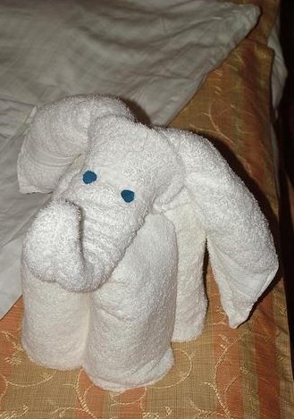 towel animal origami ~ simple origami for kids