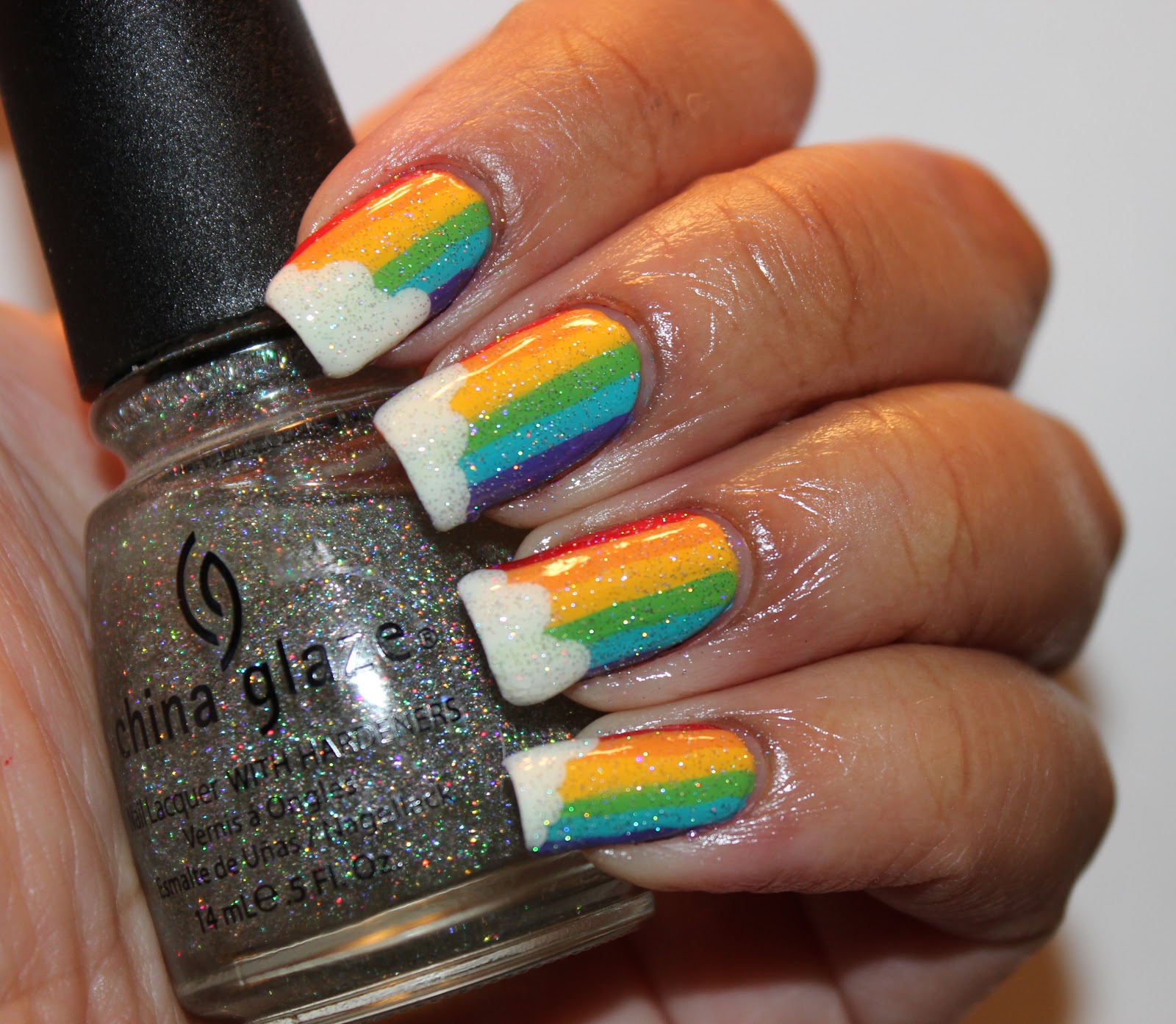 Lick My Lacquer: Rainbow Brite Nails