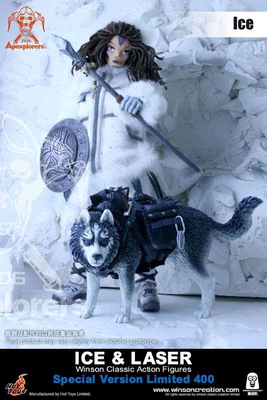 Cyber Nenas: Ice & Laser de Hot Toys