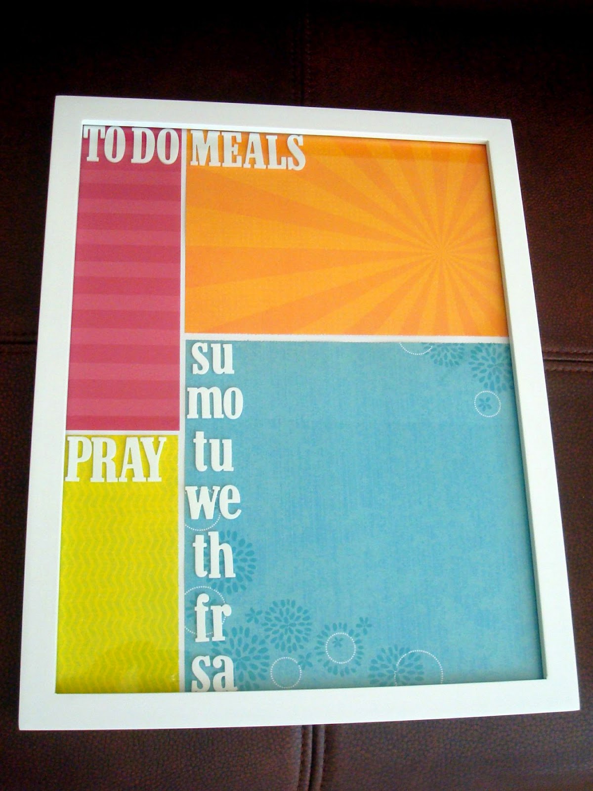 Mommy Monday: dry erase organizers | Organized Chaos