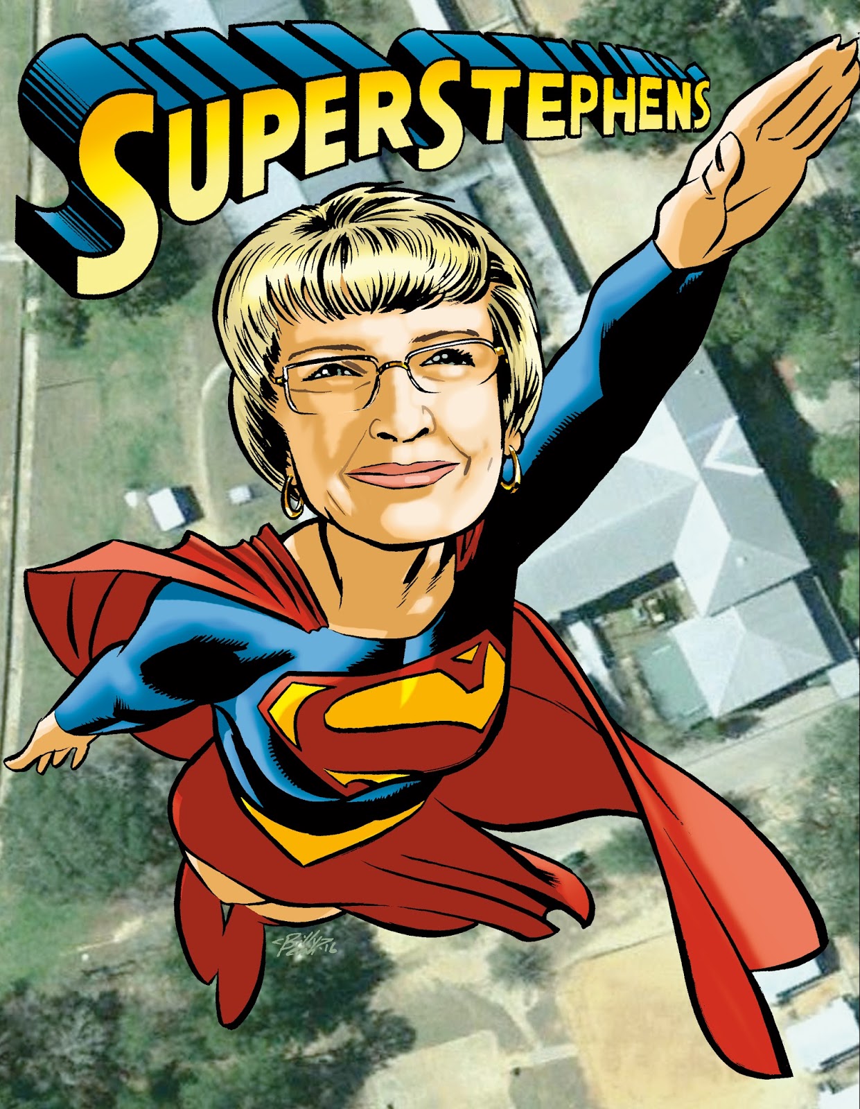 Billy Penn's Plot Developments: Super Stephens (2) (Parody Portrait 50)