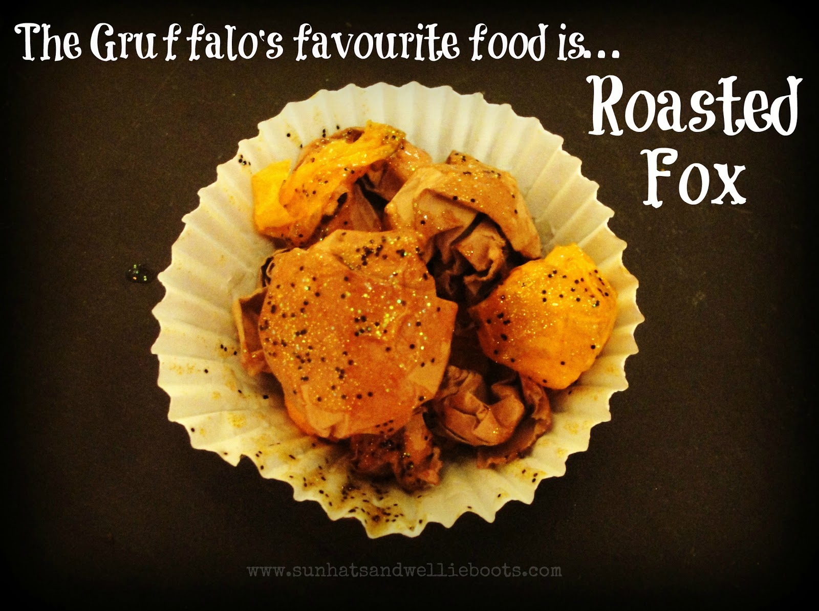 Sun Hats & Wellie Boots: The Gruffalo's Favourite Food - Craft Activities